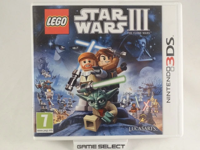 LEGO STAR WARS Iii The Clone Wars 3 Nintendo 3Ds 2Ds Pal - Complet EUR ...