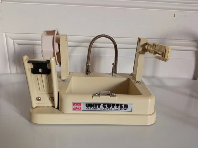 ANCIEN DEVIDOIR A Scotch A Ficelle Bolduc Multiple Unit Cutter Deluxe ...