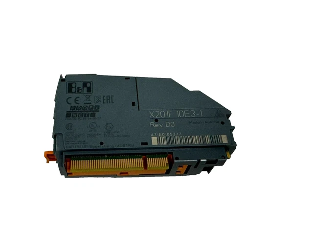 NOUVEAU MODULE D'INTERFACE PROFINET I/O B&R X20IF10E3-1 Rév. D0 X20-IF ...