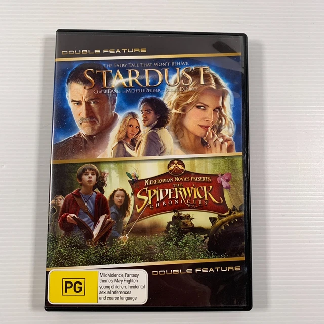 STARDUST / THE Spiderwick Chronicles (2 disc set, DVD 2007) Clair Danes ...