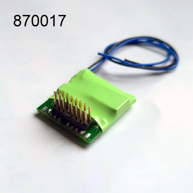 DECODEUR PLUX16 DECODER DCC moteur + 4 fonc. digital LaisDcc KungFu ...