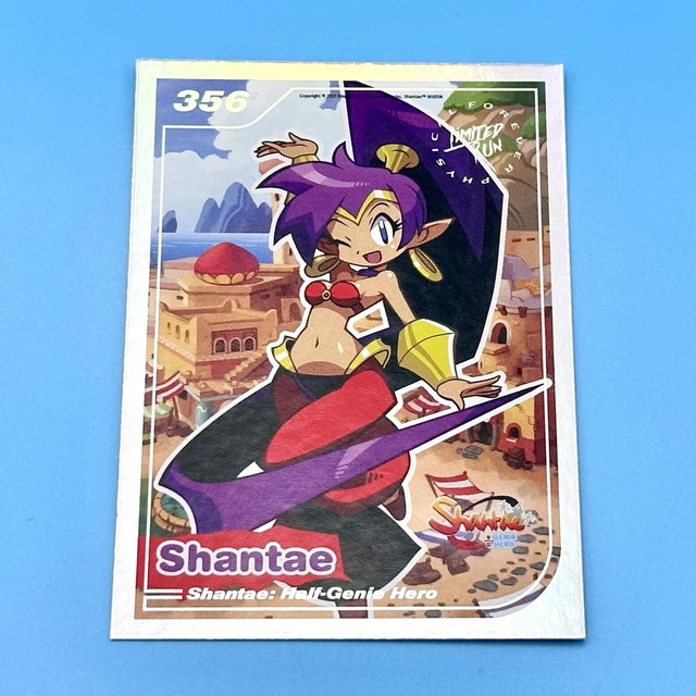 LIMITED RUN GAMES Shantae Half-Genie Hero Shantae Trading Card #356 ...