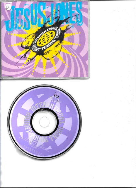JESUS JONES RARE Uk Maxi Cd International Bright Young Thing EUR 7,00 ...