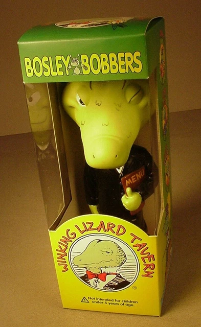 WINKING LIZARD TAVERN Nodder BobbleHead Bosley Bobbers The Waiter ...