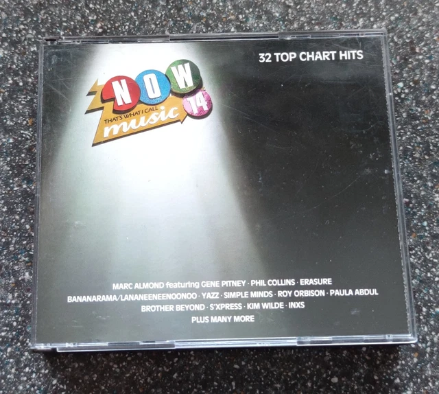 NOW THATS WHAT I Call Music Album Now 14 Original 2 CDs 1989 A £35.00 ...