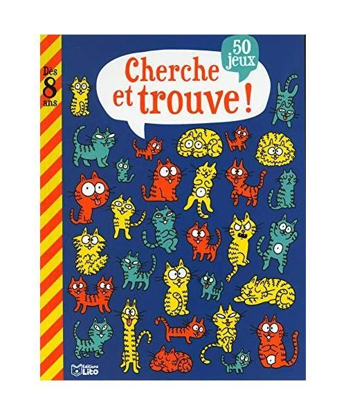 MON GRAND LIVRE jeux - Cherche et trouve ! : 50 jeux - Dès 8 ans, ' EUR 8,99 - PicClick FR