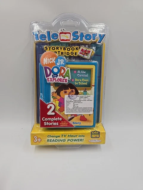 TELESTORY NICK JR Dora The Explorer Storybook Cartridge 2 Complete ...