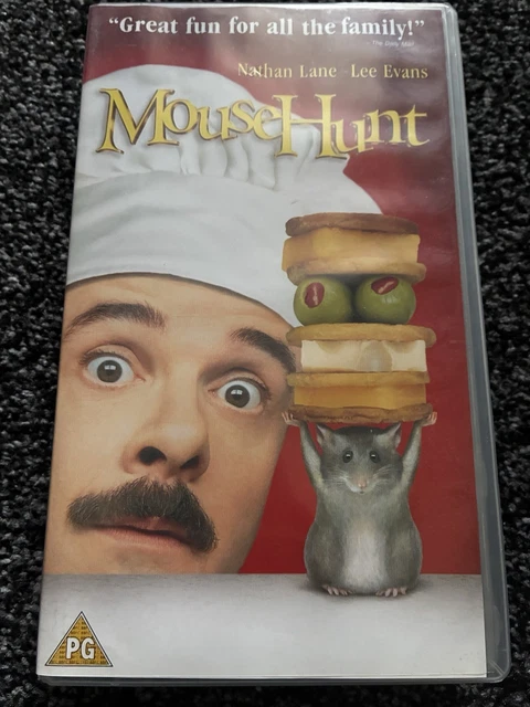 MOUSE HUNT VHS 1998 Nathan Lane Lee Evans Video Cassette Tape Cert PG ...