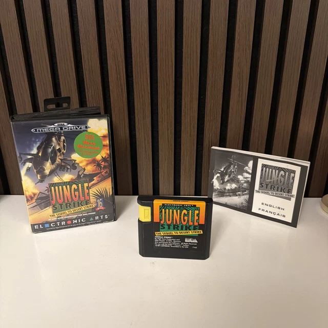 JUNGLE STRIKE SEGA Mega Drive - PAL Boxed Complete CIB £16.14 - PicClick UK