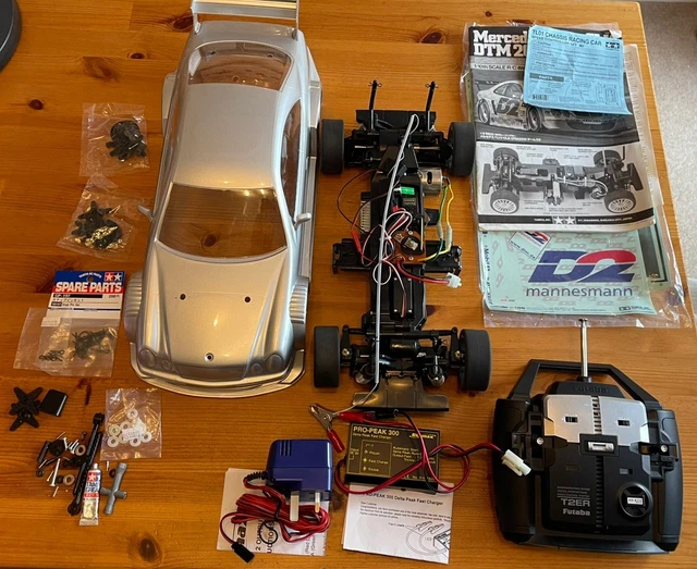 USED TAMIYA MERCEDES-BENZ CLK DTM 2000 Team D2 battery not included £ ...
