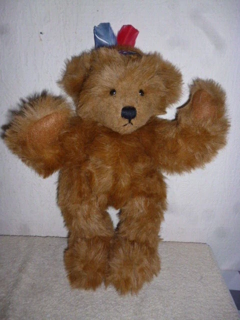 ASHTON DRAKE GALLERIES Teddybär Indianer Teddy 35 cm - 1999 EUR 12,00 ...