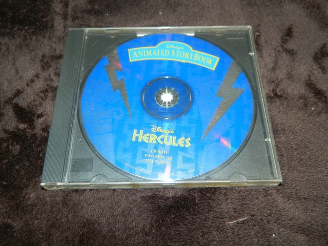DISNEY'S HERCULES ANIMATED StoryBook (Windows/Mac, 1998) CD Rom £11.47 ...