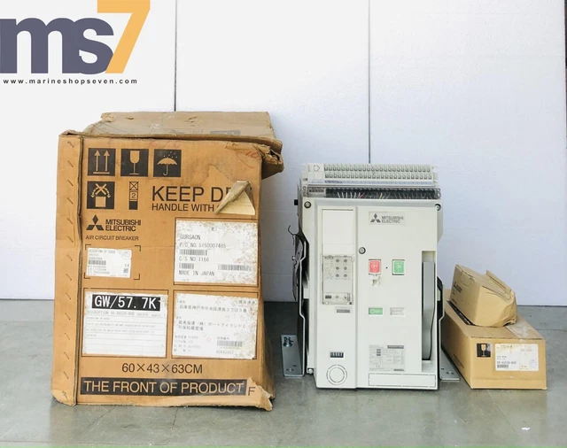 MITSUBISHI AE2000-SWA LOW Voltage Air Circuit Breaker Acb 3 Pole 2000A ...