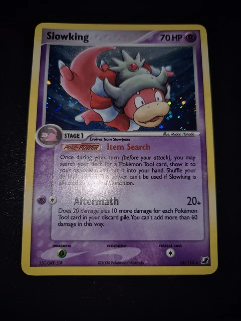 POKEMON - SLOWKING Holo 14/115 Ex Forze Segrete - NEAR MINT - Vintage ...