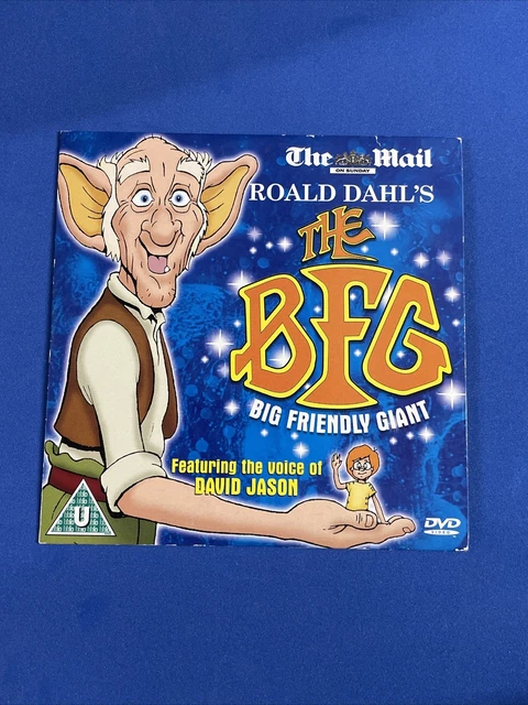 ROALD DAHL THE BFG Animated Movie David Jason Daily Mail Promo DVD £1. ...