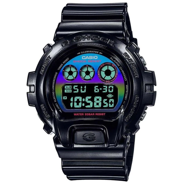 CASIO MEN DIGITAL Quartz Watch with Plastic Strap DW-6900RGB-1ER EUR ...