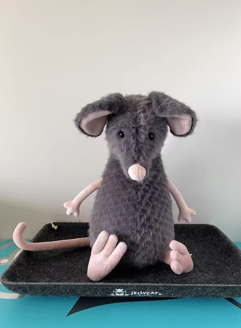 JELLYCAT LACHLAN SAD Rat Brand New Collectible Doll Tags Dust Bag Free ...