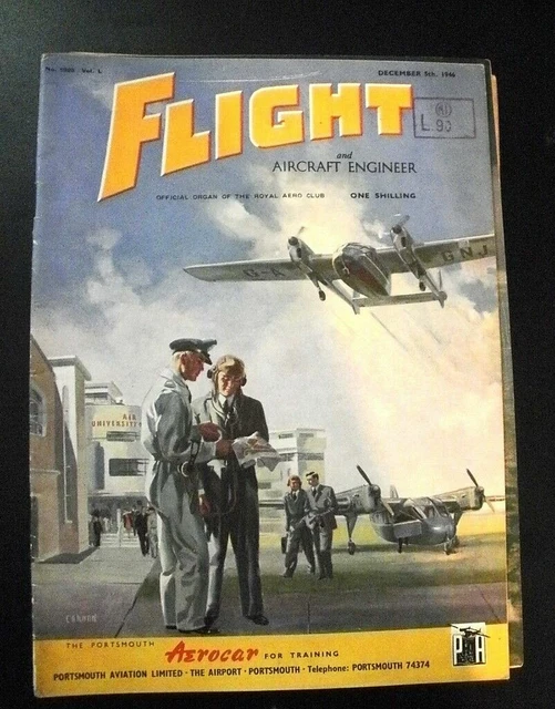 FLIGHT AVIATION MAGAZINE #1980-1946 /Cleveland Aero Show / Polar Report ...