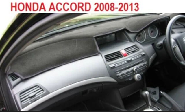DARK GREY DASH Mat, Dashmat, Dashboard Cover Fit Honda Accord 2008-2013 ...
