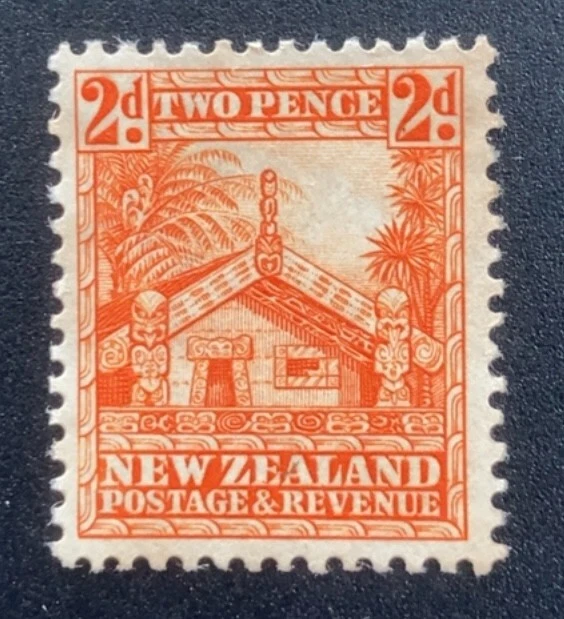 NEW ZEALAND STAMPS 1935 Pictorials 2d Whare - Mint Hinged $1.85 ...