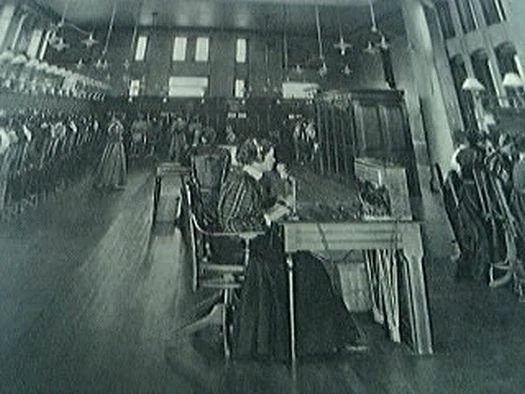 EPHEMERA 1899 PICTURE the bell telephone exchange montreal £2.25 ...