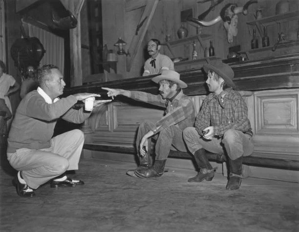 DIRECTOR NORMAN MCLEOD Directs Actors Fred Astaire And Betty Hutto ...