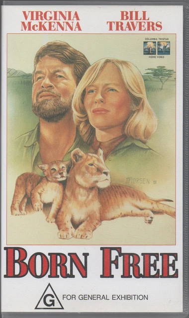 BORN FREE VHS PAL Video Lions $40.00 - PicClick AU