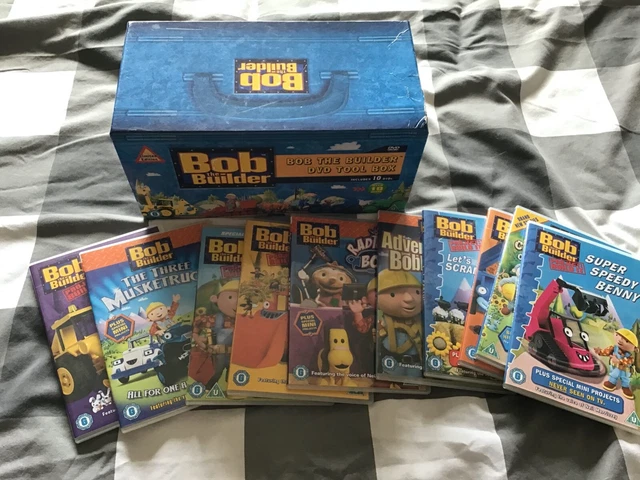 BOB THE BUILDER Bob's Tool box limited edition 10 dvd box set £5.00 ...