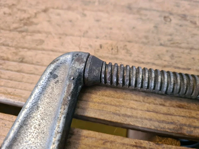VINTAGE PAULCALL 4& 100 mm 'Unbreakable' G Clamp, PO8, Australia $25.00 ...