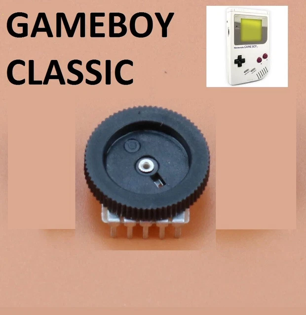 GAMEBOY CLASSIC AUDIO volume control wheel potentiometer first model ...