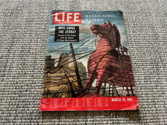 LIFE MAGAZINE MARCH 25, 1963 Fiat Ford Fairlane Haiti Taunus Gertrude ...