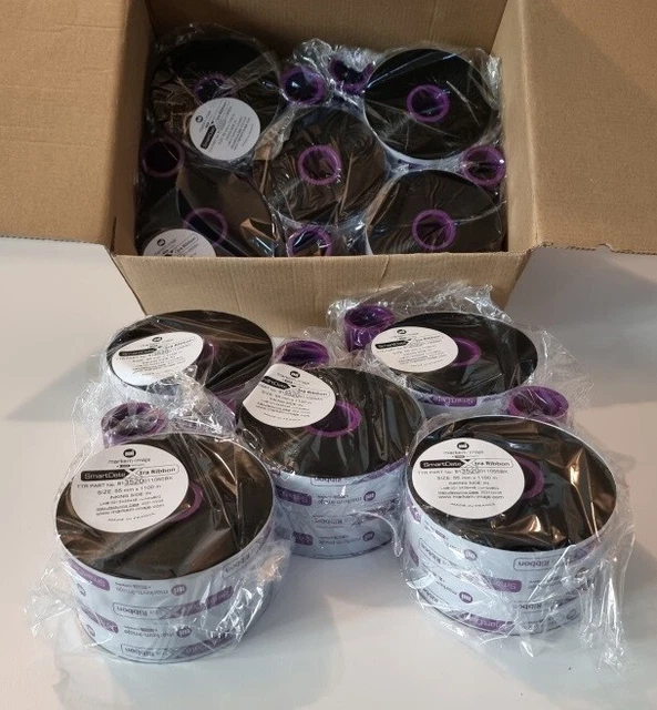 MARKEM-IMAJE SMARTDATE XTRA Ribbon 55mm x 1100m - 813520011055BK 1 Box ...