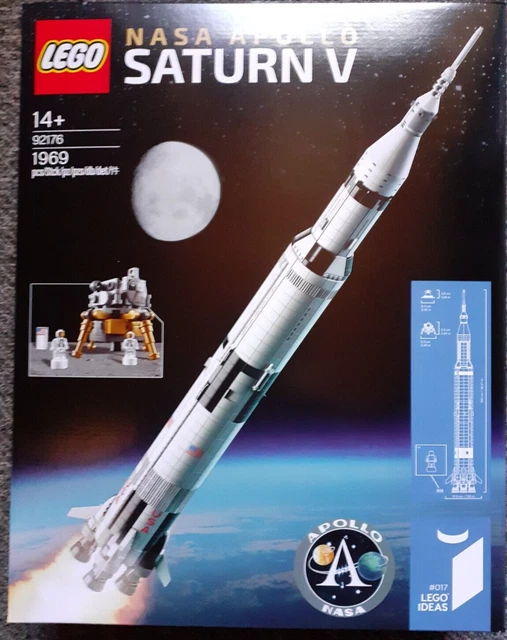LEGO IDEAS 92176 LEGO NASA Apollo Saturn V - Original Packaging & New £ ...