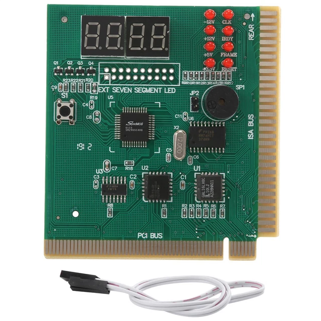DIAGNOSTIC PCI 4-DIGIT Card PC Motherboard Post Checker Tester ...