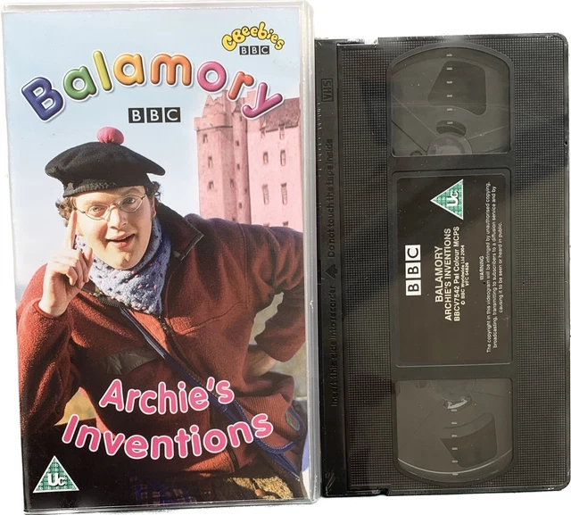 CBEEBIES 'BALAMORY: ARCHIE'S Inventions - VHS Video - Sealed £15.99 ...