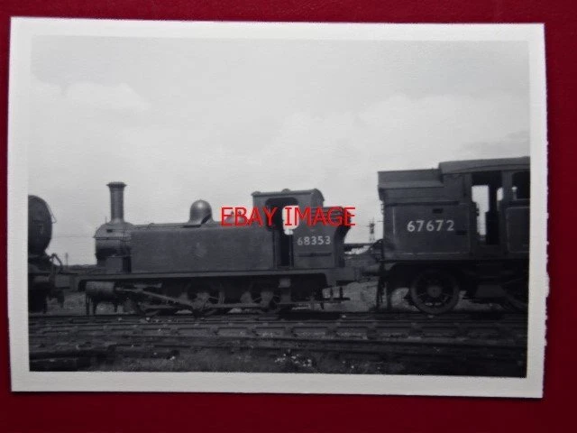 PHOTO LNER Ex Nbr Class J88 Loco No 68353 & 67672 £3.00 - PicClick UK