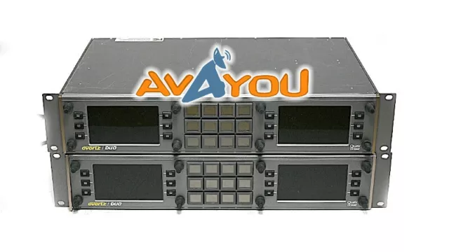 (2) EVERTZ QUARTZ CP-2200E DUO Router Control Panel - EQX MVP VIP ...