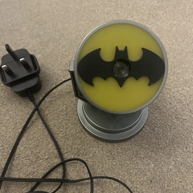 BATMAN BAT SIGNAL Projection Light LED Table Lamp £8.66 - PicClick UK