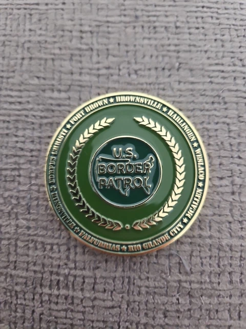 BORDER PATROL URSULA Central Processing Center Challenge Coin £20.85 ...