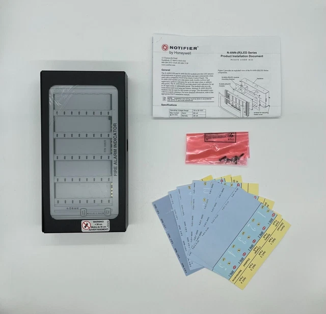 BRAND NEW NOTIFIER N-Ann-Led Annunciator $367.00 - PicClick CA