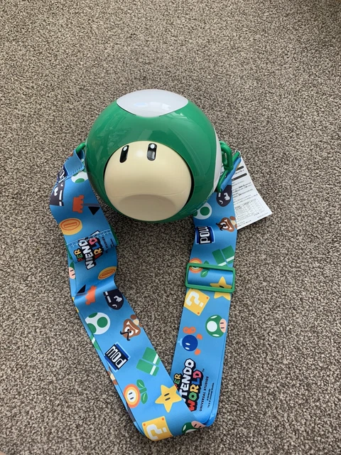 SUPER NINTENDO WORLD Mario Super mushroom Toad Drink bottle Universal ...