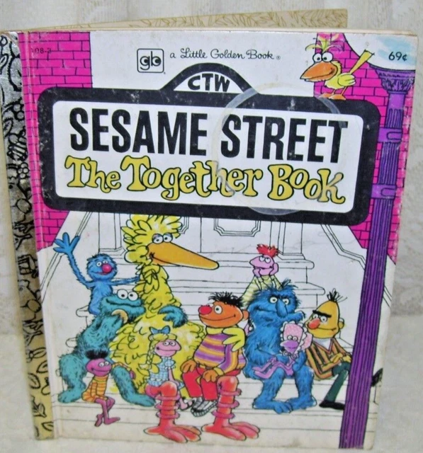 A LITTLE GOLDEN Book Sesame Street The Together Book 1971 £31.02 - PicClick UK