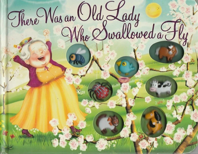 THERE WAS AN Old Lady Who Swallowed A Fly (hardboard book) $18.00 ...