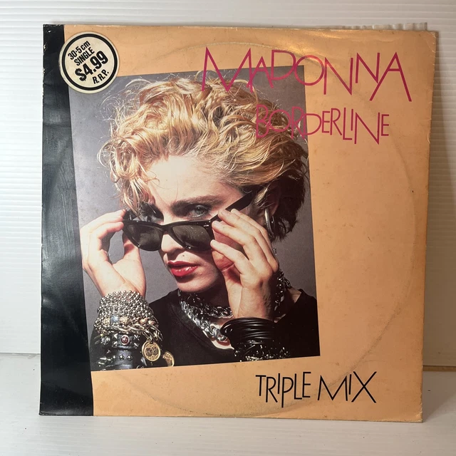 Madonna Borderline 12and Vinyl Single Record Rare 1983 Aust Press