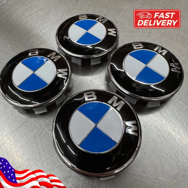 4PCS WHEEL CENTER Emblem Caps for BMW Sport 68mm $34.95 - PicClick CA