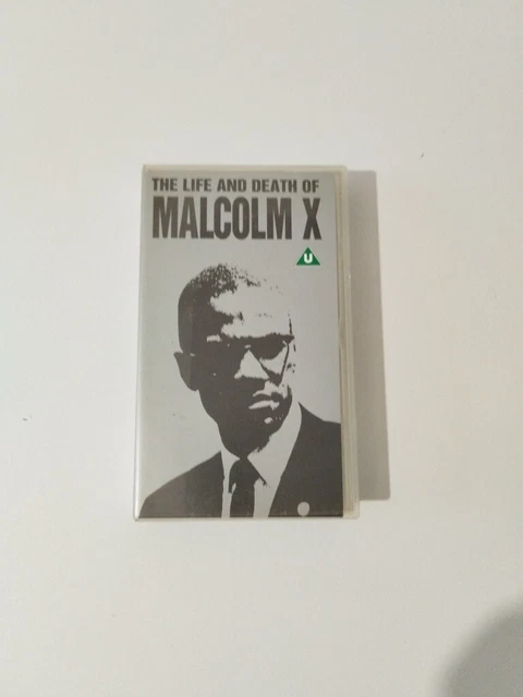 VHS VIDEO TAPE - The Life And Death Of Malcolm X *UNTESTED £7.58 ...