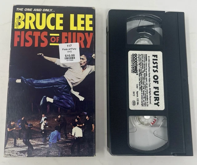 FISTS OF FURY VHS 1985, Bruce Lee, Good Times Home Video $8.27 ...