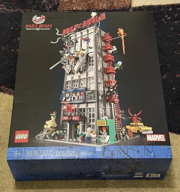 LEGO MARVEL SPIDER-MAN Daily Bugle Building Set, 25 Minifigures - 76178 ...