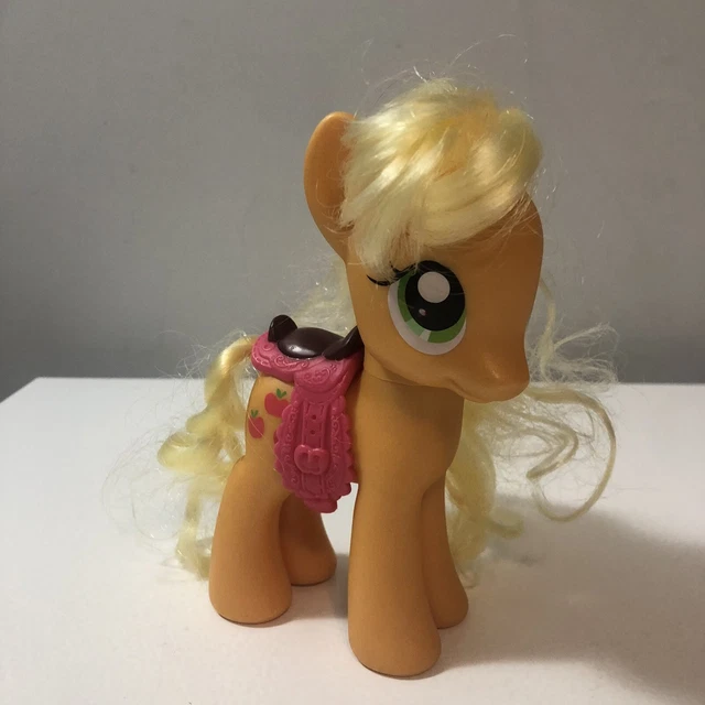 MY LITTLE PONY G4 Applejack & Saddle Big 6'' Fashion Style MLP Hasbro ...