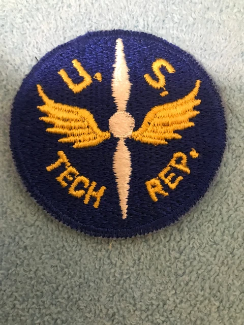 WW2 USAAF US Army Air Force Tech Rep Patch, Vintage Original $10.50 ...